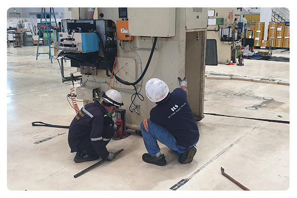 Equipment relocation - ITS (THAI) SUPPLY CO., LTD.