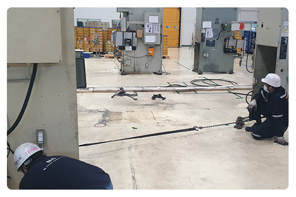 Equipment relocation - ITS (THAI) SUPPLY CO., LTD.