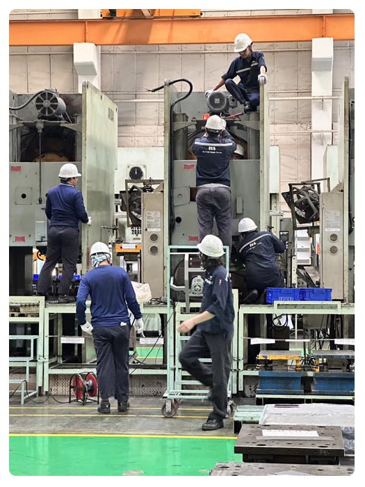 Press machine repair and maintenance_TH - ITS (THAI) SUPPLY CO., LTD.