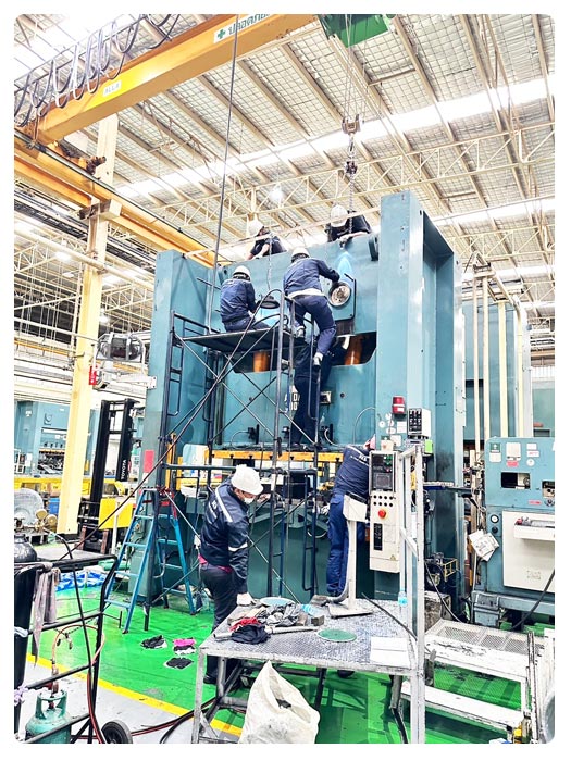 Press machine repair and maintenance_TH - ITS (THAI) SUPPLY CO., LTD.