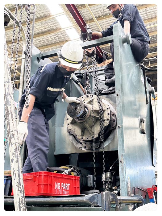 Press machine repair and maintenance_TH - ITS (THAI) SUPPLY CO., LTD.