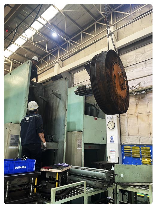 Press machine repair and maintenance_TH - ITS (THAI) SUPPLY CO., LTD.
