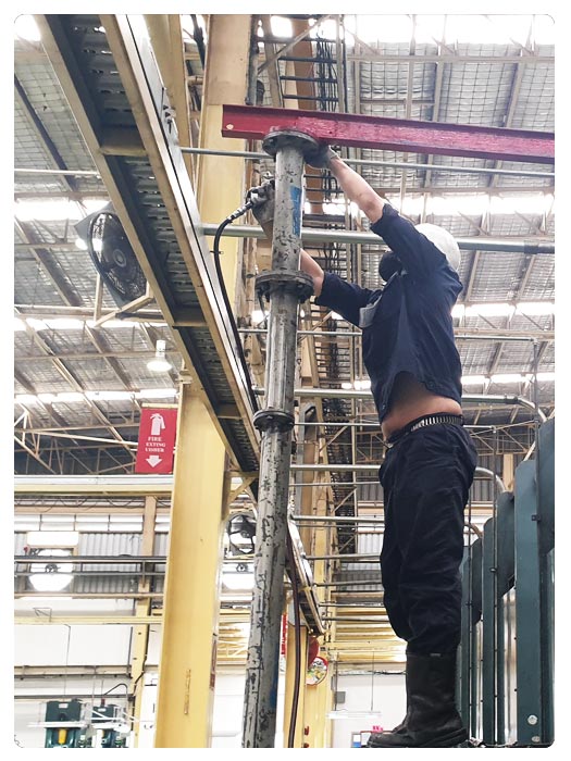 Press machine repair and maintenance_JP - ITS (THAI) SUPPLY CO., LTD.